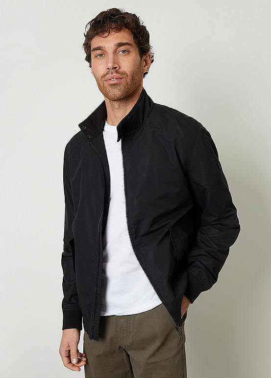 Threadbare Zip Up Harrington Jacket | Kaleidoscope