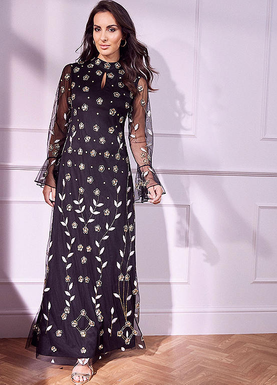 Together Beaded Maxi Dress | Kaleidoscope