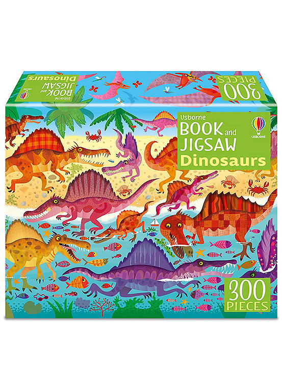 Usborne Book And Jigsaw Dinosaurs | Kaleidoscope