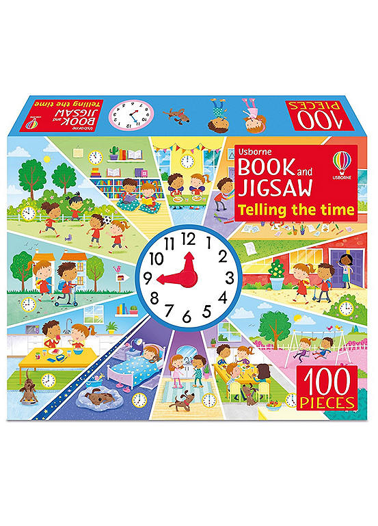 Usborne Book And Jigsaw Telling The Time | Kaleidoscope