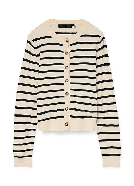 Vero Moda Saba Plain Long Sleeve Cardigan | Kaleidoscope