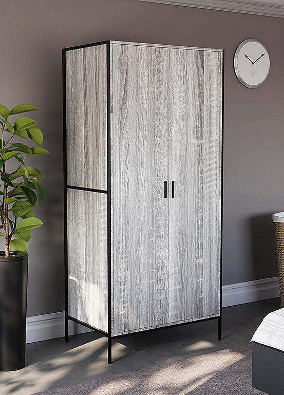 Vida Designs Brooklyn 2 Door Wardrobe | Kaleidoscope