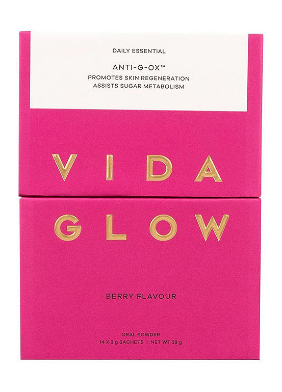 Vida Glow Berry Flavour Anti-G-Ox Oral Powder - 14 x 2g Sachets ...