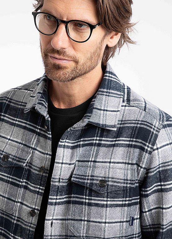 Weird Fish Bosco Checked Overshirt | Kaleidoscope