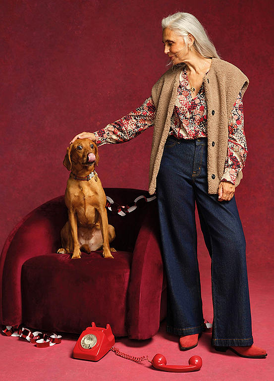 White Stuff Ayla Wide Leg Jeans | Kaleidoscope