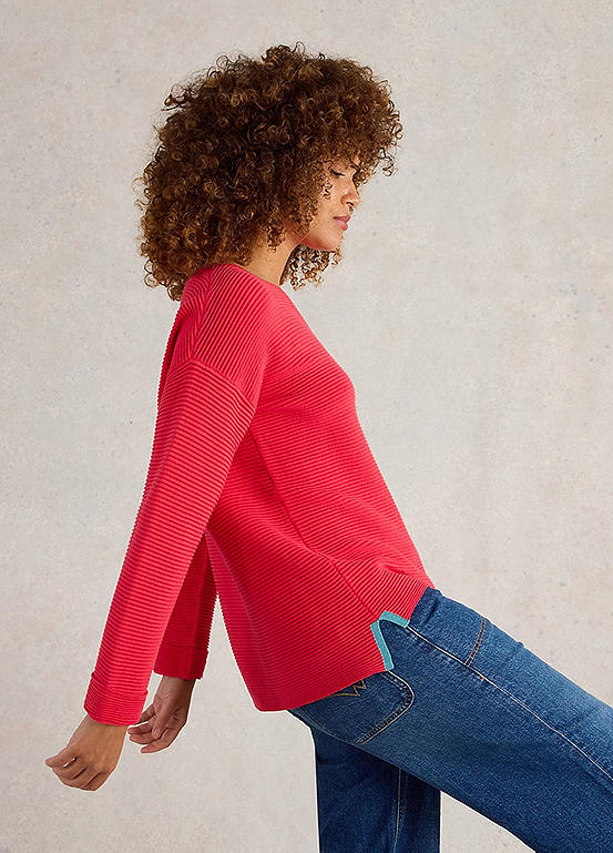 White Stuff Crew Neck Jana Jumper | Kaleidoscope