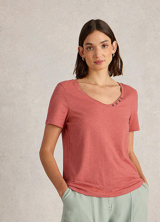 White Stuff Nadia Short Sleeve T-Shirt | Kaleidoscope