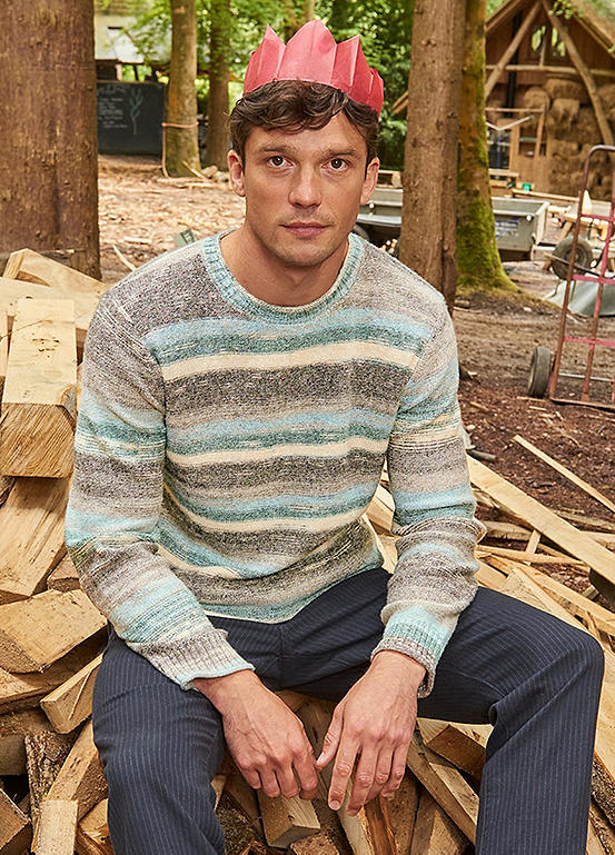 White Stuff Spacedye Knit Jumper | Kaleidoscope