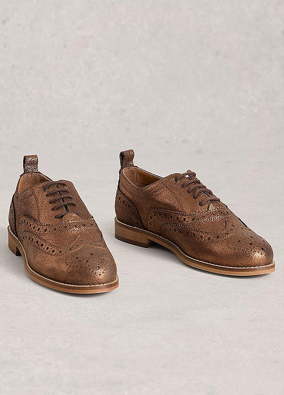 White Stuff Thistle Lace-Up Brogue Shoes | Kaleidoscope