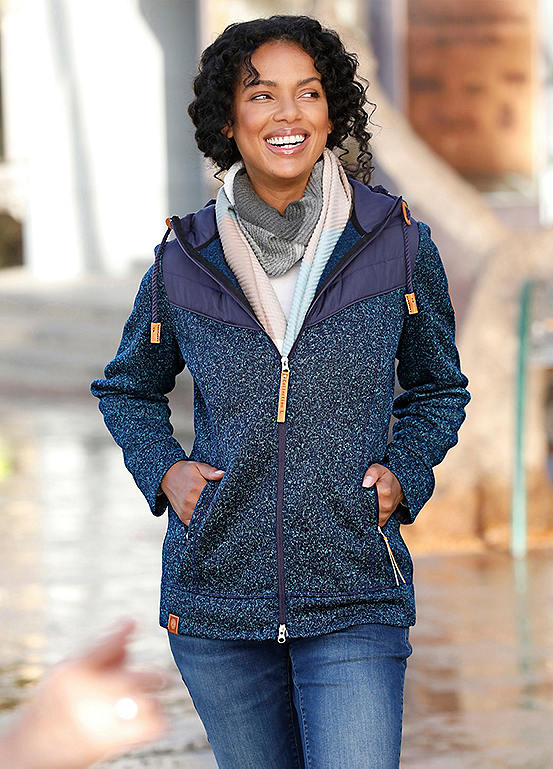 Witt Cotton Sweat Jacket | Kaleidoscope