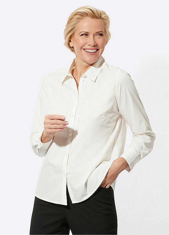 Witt Embroidered Long Sleeve Blouse | Kaleidoscope