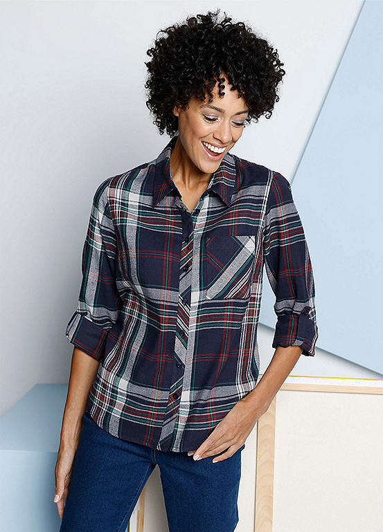 Witt Flannel Blouse | Kaleidoscope