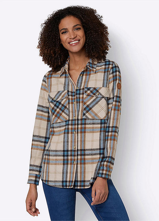 Witt Flannel Blouse | Kaleidoscope