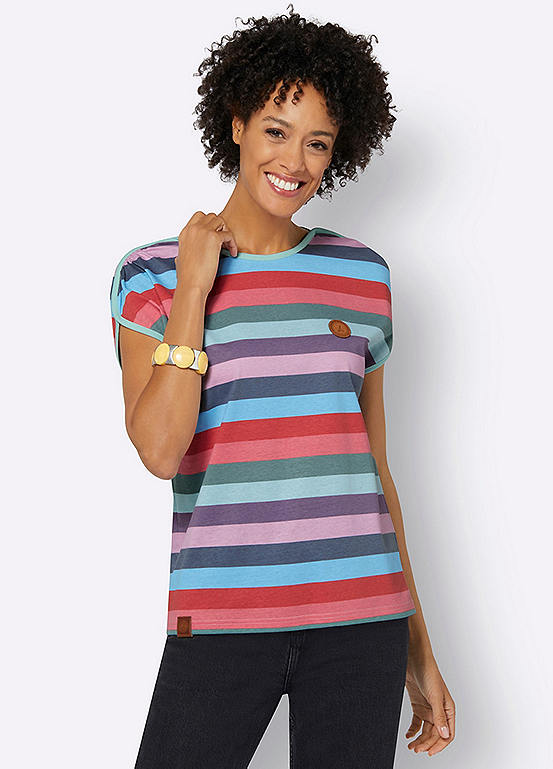 Witt Horizontal Stripe Top | Kaleidoscope