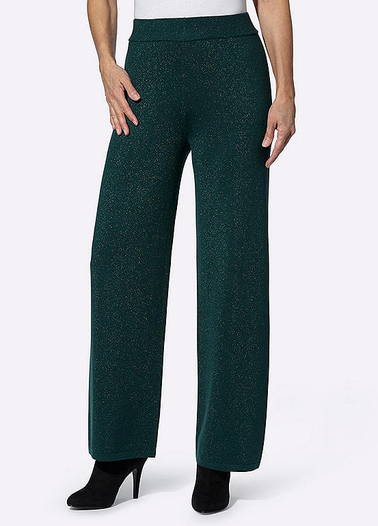 Witt Knit Wide Leg Trousers | Kaleidoscope