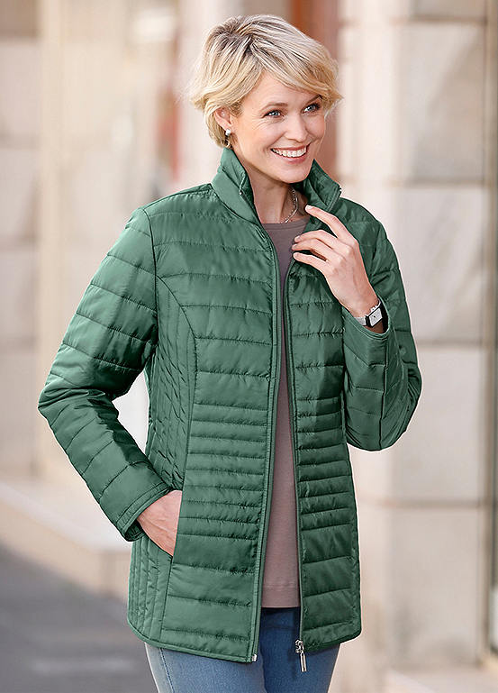 Witt Quilted Longline Jacket | Kaleidoscope