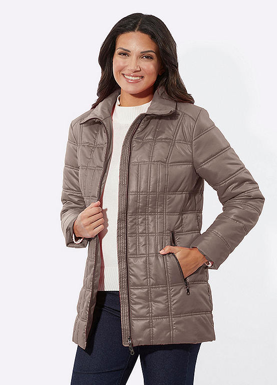 Witt Quilted Two-Way Zip Jacket | Kaleidoscope