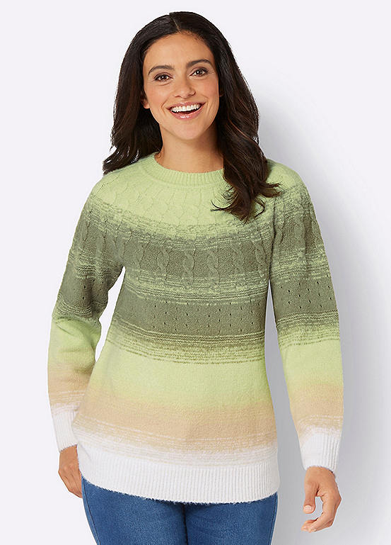 Witt Raglan Sleeve Jumper | Kaleidoscope