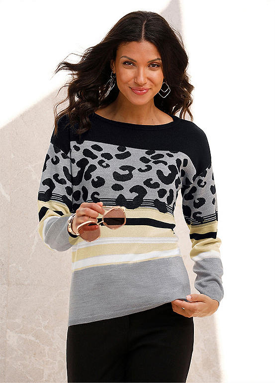 Witt Round-Neck Sweater | Kaleidoscope
