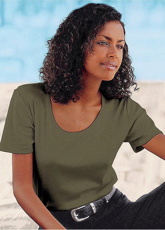 Witt Round Neck Top | Kaleidoscope