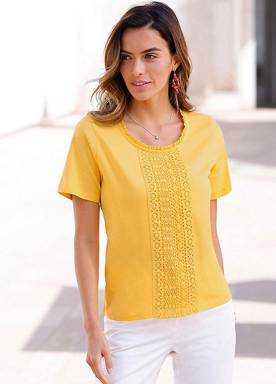 Witt Round Neck Top | Kaleidoscope