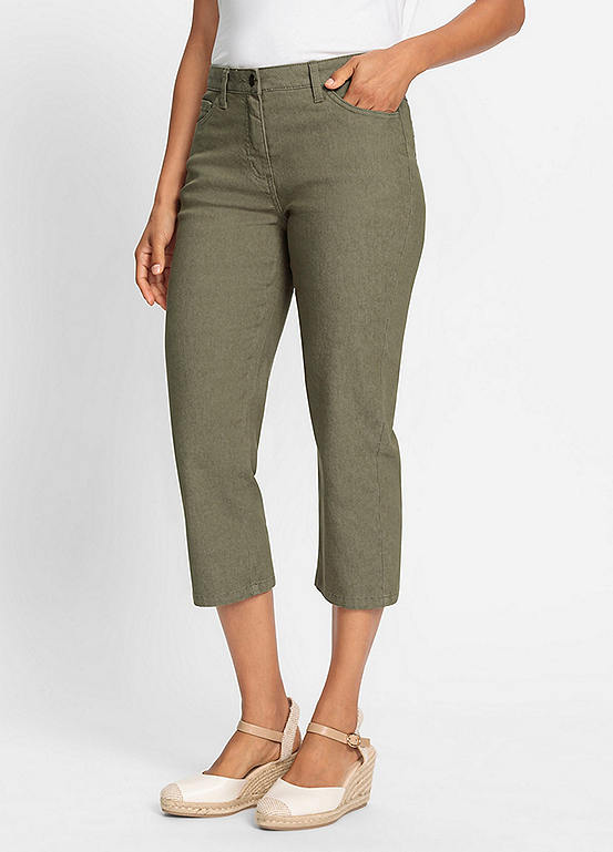 Witt Stretch Cropped Trousers | Kaleidoscope