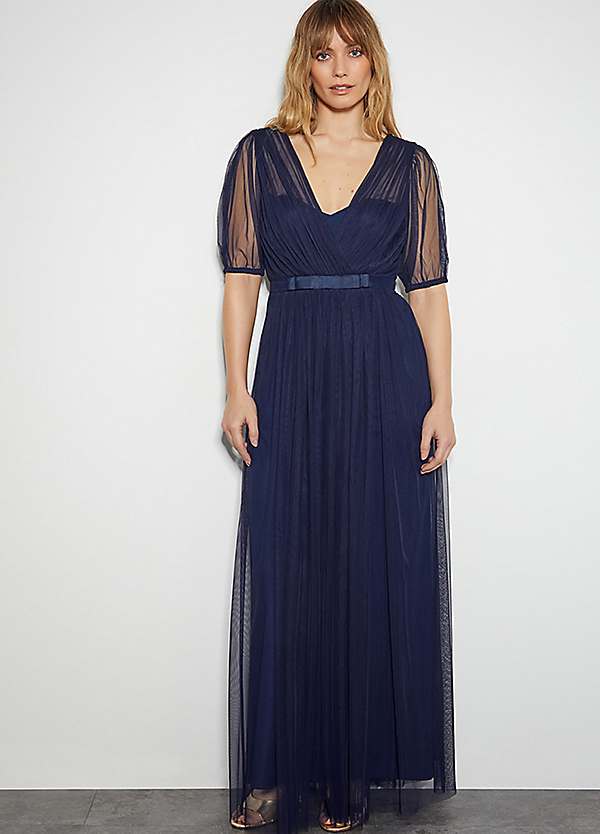 Sheer sleeve dress store