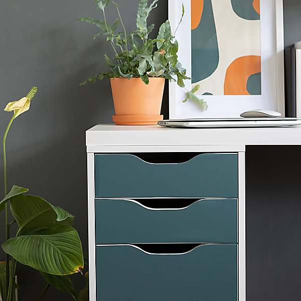 Self-adhesive Vinyl Wrap Dc-fix Anthracite Matt - 67.5cm X 1m, Peel ...