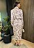 AX Paris Cream Printed Collared Wrap Midi Dress | Kaleidoscope