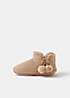 Accessorize Fluffy Braided Slipper Boots | Kaleidoscope