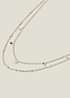 Accessorize Gem Disc Station Necklace | Kaleidoscope