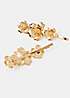 Accessorize Pack of 2 Floral Metal Hair Slides | Kaleidoscope