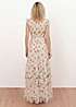 Anaya With Love Polka Dot Flutter Sleeve Ruffle Maxi Dress | Kaleidoscope