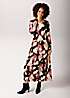 Aniston Graphic Batik Print Midi Dress | Kaleidoscope