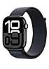Apple Watch Series 10 GPS + Cellular 42mm Jet Black Aluminium Case with ...