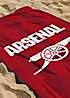 Arsenal FC 100% Cotton Beach Towel | Kaleidoscope