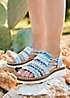 Braided Look Wedge Sandals by Rieker | Kaleidoscope