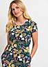 Brakeburn Botanical Jungle Midi Dress | Kaleidoscope