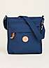 Brakeburn Classic Navy Large Crossbody Bag | Kaleidoscope