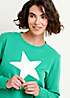 Brakeburn Star Crew Neck Sweater | Kaleidoscope