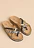 Brakeburn Zebra Multi Strap Sandals | Kaleidoscope