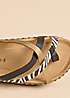 Brakeburn Zebra Multi Strap Sandals | Kaleidoscope