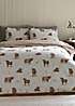 Catherine Lansfield Angus Highland Cow Reversible Duvet Cover Set | Kaleidoscope
