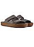 Clarks Dark Grey Lea Litton Strap Sandals | Kaleidoscope