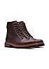 Clarks Men’s Brown Scotch Grain Clarkridge Hi Boots | Kaleidoscope