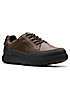 Clarks Men’s Dark Brown Lea Mapstone Lo GTX Shoes | Kaleidoscope