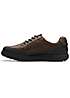 Clarks Men’s Dark Brown Lea Mapstone Lo GTX Shoes | Kaleidoscope