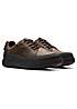 Clarks Men’s Dark Brown Lea Mapstone Lo GTX Shoes | Kaleidoscope