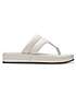 Clarks Off White Lea Alda Walk Sandals | Kaleidoscope