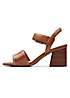 Clarks Tan Leather Siara65 Buckle Sandals | Kaleidoscope